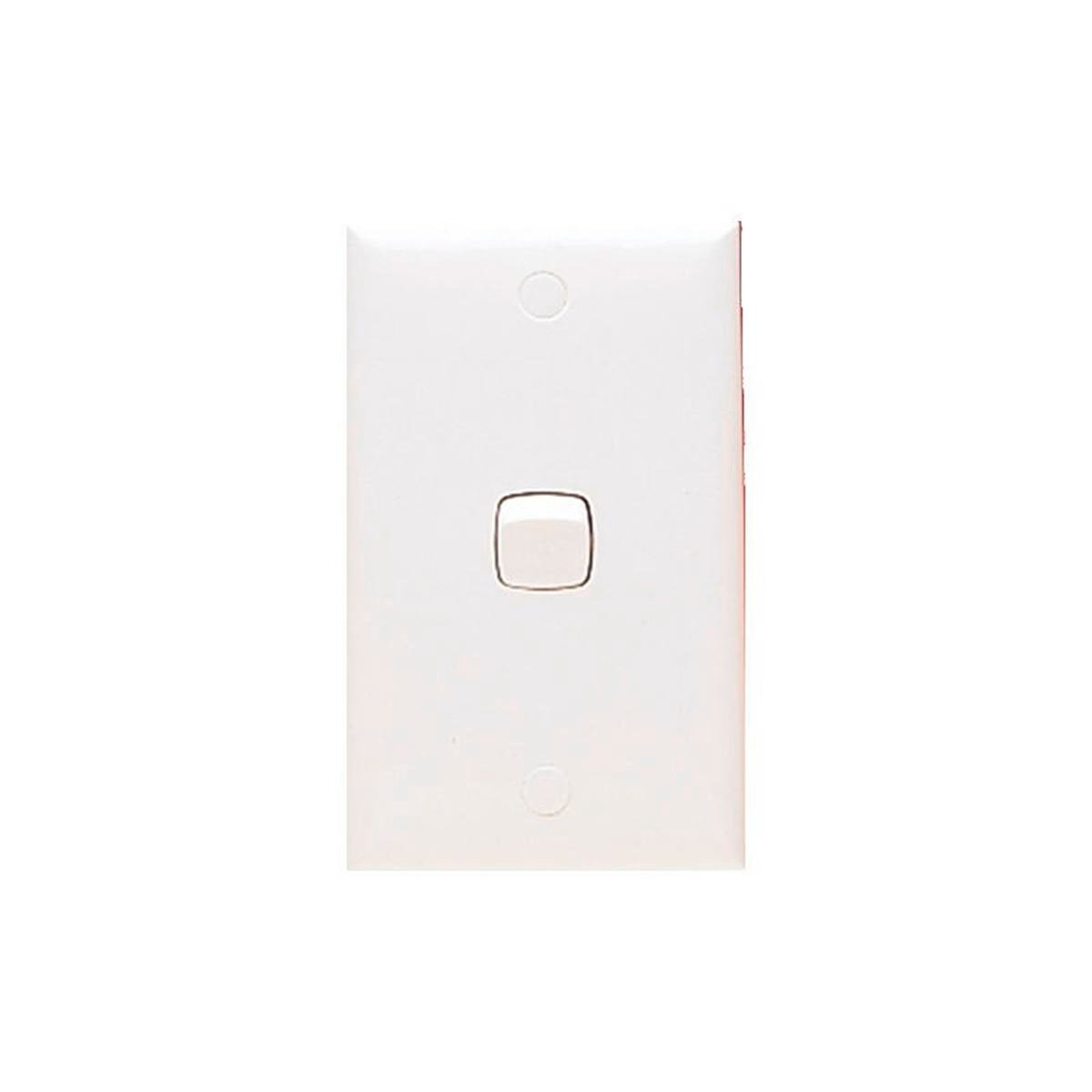 HPM 1 Gang Light Switch White - Bunnings New Zealand