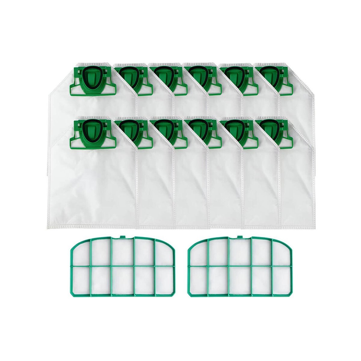 12 X Vacuum bags and filters for Vorwerk Kobold VK200 - Bunnings Australia