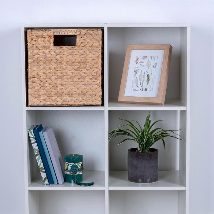 Flexi Storage Clever Cube 26 x 26 x 26cm Natural Water-Hyacinth Compact ...