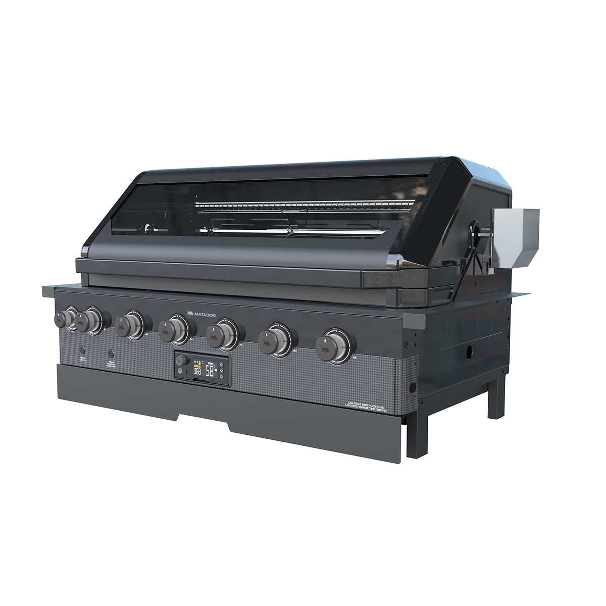 Matador Ignite+ 6 Burner Built In Gas BBQ - Bunnings Australia
