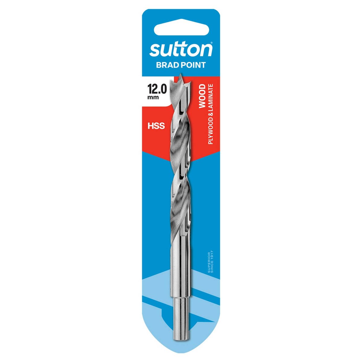 Sutton Tools 12mm Brad Point Drill - Bunnings New Zealand