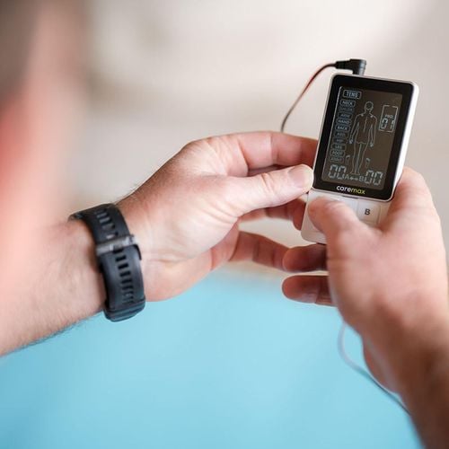 Caremax 2.0 Pro MicroCurrent TENS Machine & EMS 3 In 1 Combo TVNS CES ...