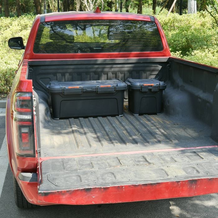 Tactix 30L Heavy Duty Storage Container With Handles - Bunnings Australia