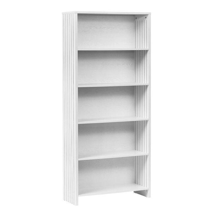 Cooper & Co. Harper 5 Tier Bookshelf White - Bunnings Australia
