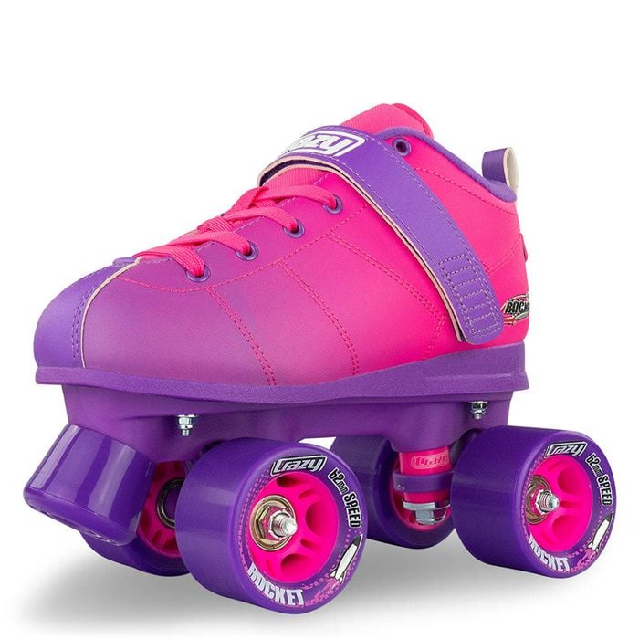 Crazy Skates ROCKET Speed Roller Skates - Pink/Purple - Bunnings Australia