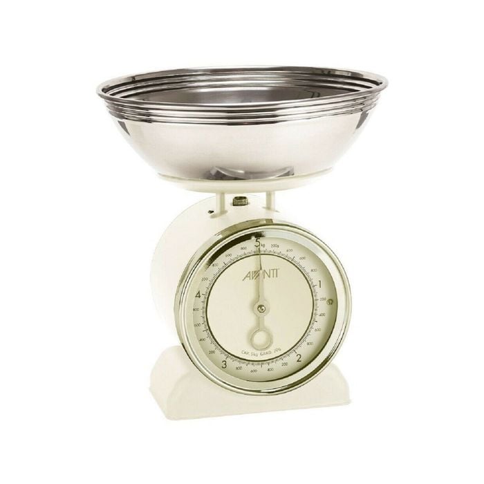 Avanti Vintage Mechanical Kitchen Scales - Cream - Bunnings Australia