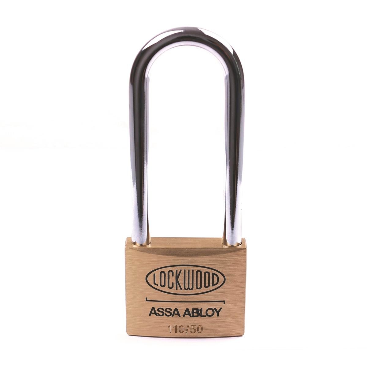 Lockwood 50mm Body 80mm Shackle Opening 110 Series Padlock - Bunnings ...