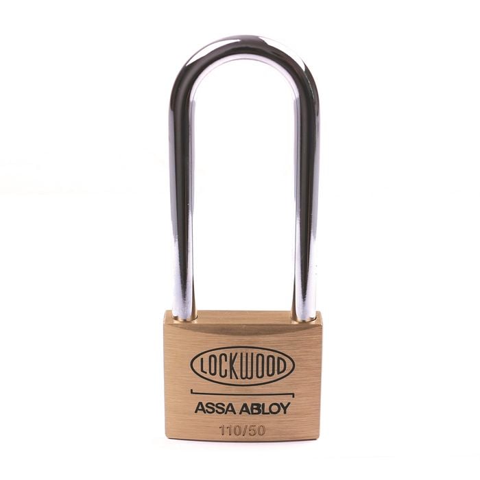 Lockwood 50mm Body 80mm Shackle Opening 110 Series Padlock - Bunnings ...