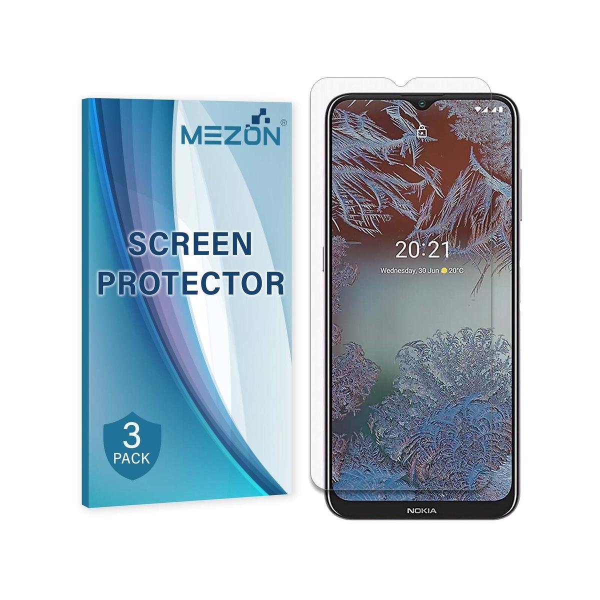 3 Pack MEZON Nokia G20 Ultra Clear Film Screen Protectors - Bunnings ...