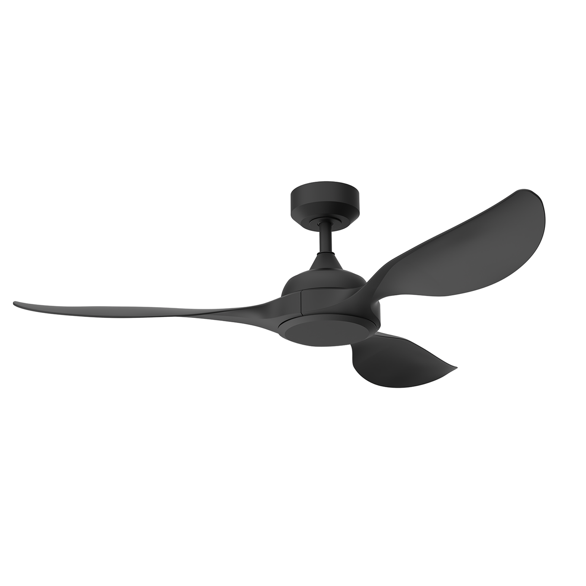 Ranger RWS 52 DC Ceiling Fan - Black - Bunnings Australia