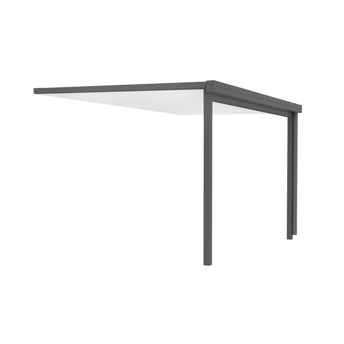 Absco Structures 3m x 3m x 3m Monolith Signature Insulated Single Patio ...