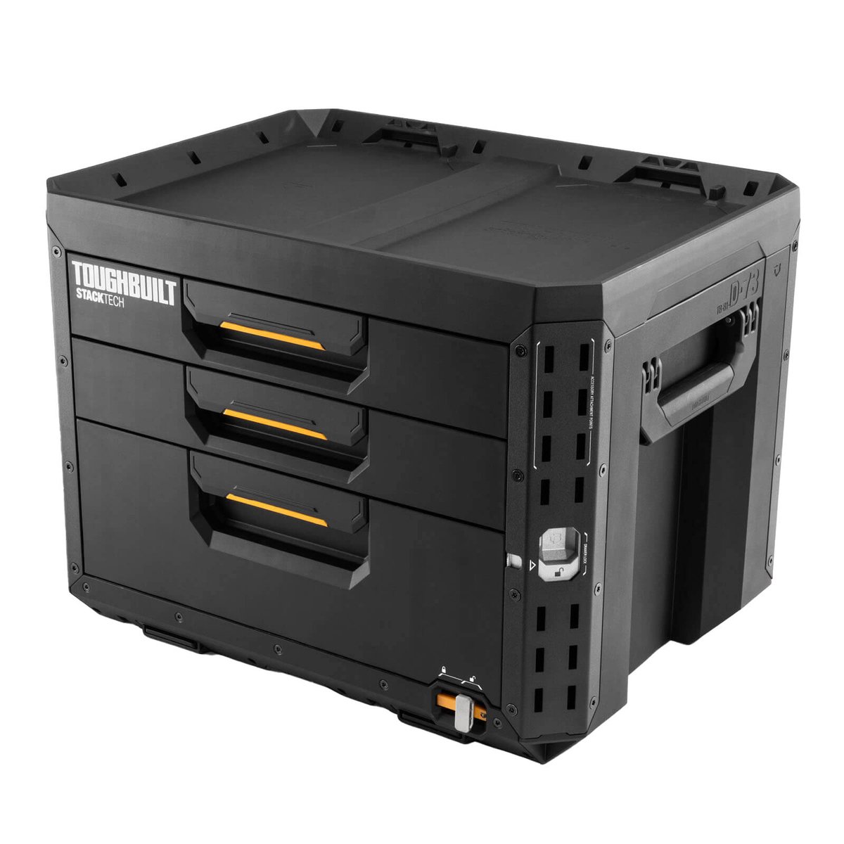 ToughBuilt StackTech 3-Drawer Locking Box - Bunnings Australia