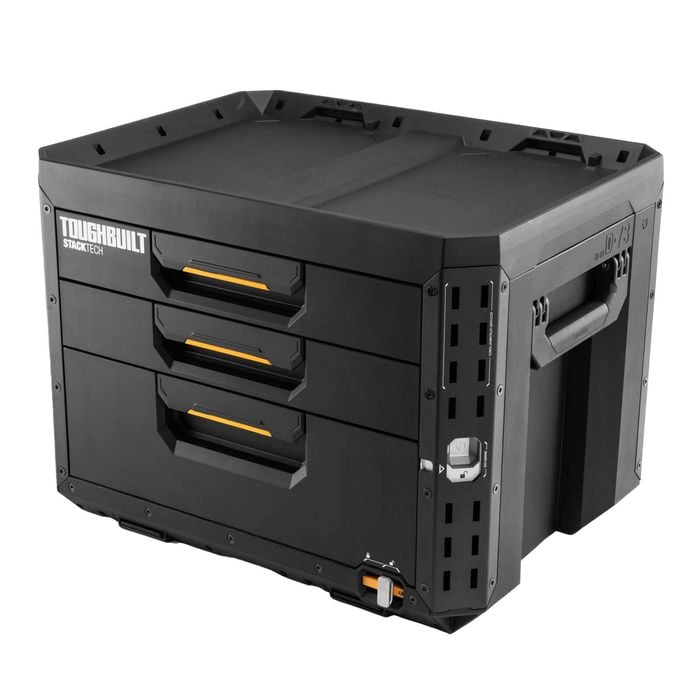 ToughBuilt StackTech 3-Drawer Locking Box - Bunnings Australia