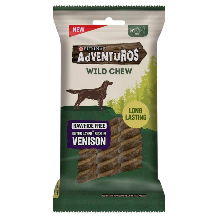 Purina AdVENTuROS 150g Wild Chew Medium Venison Dog Treats - Bunnings ...