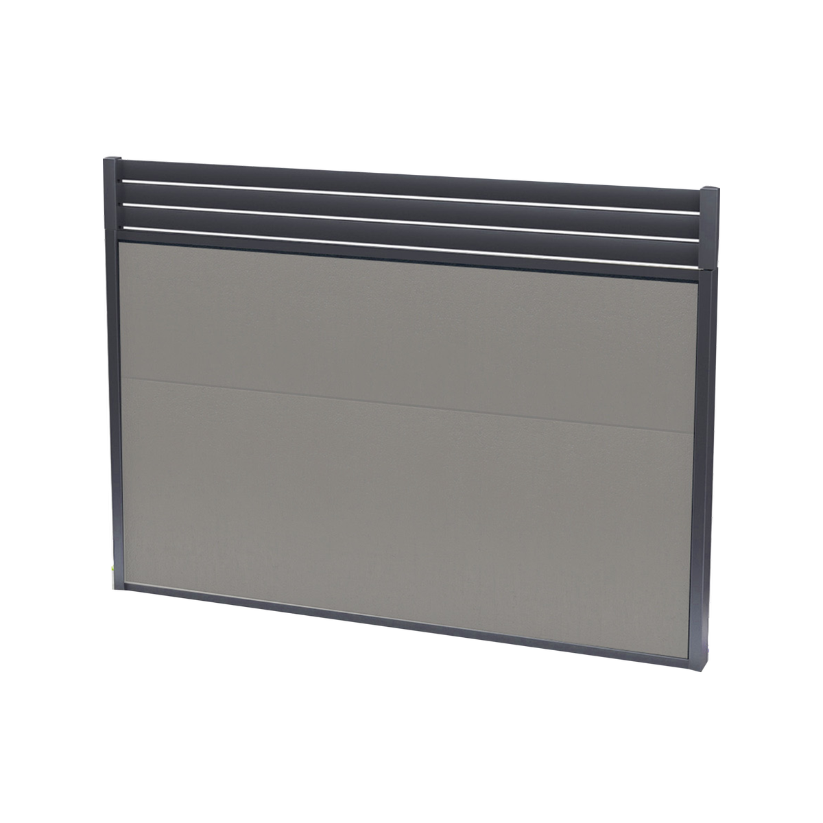 Sector Fencing 1.2/0.3m Styleline Panel 2420mm Wide - 0.3m Ironsand ...