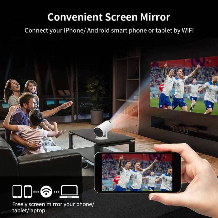 NNEOBA Transpeed 4K Wifi6 Portable Projector - Bunnings Australia