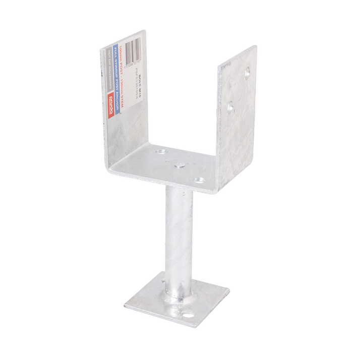 Pryda 130 x 100mm M10 Full Stirrup Post Anchor - Bunnings Australia
