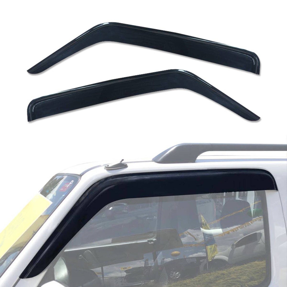 AUSGO Weather Shields for Suzuki Jimny 3Door 1998-2017 Weathershields ...