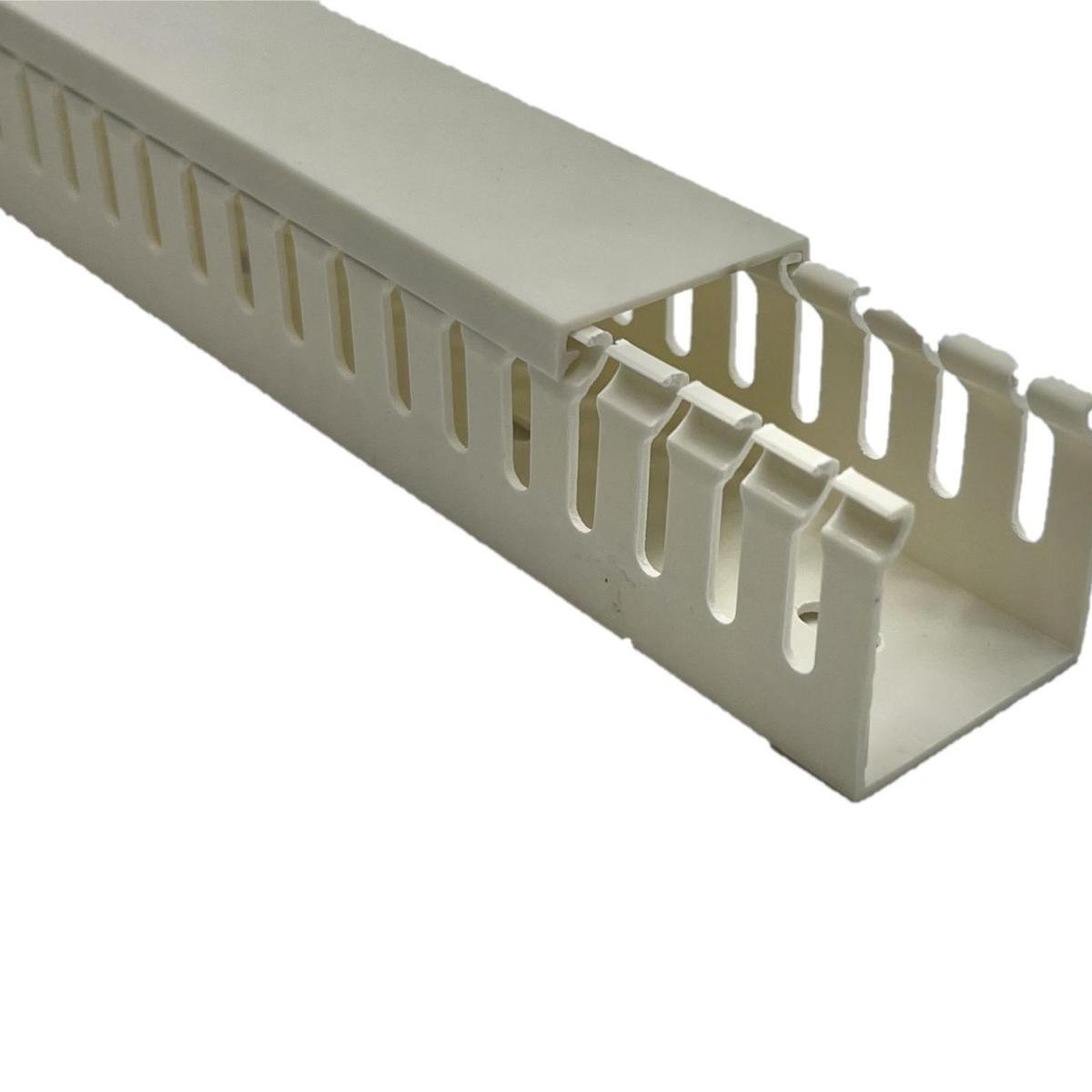 Click 40 x 40mm 2m Slotted Trunking - Bunnings Australia
