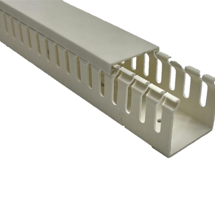 Click 40 x 40mm 2m Slotted Trunking - Bunnings Australia