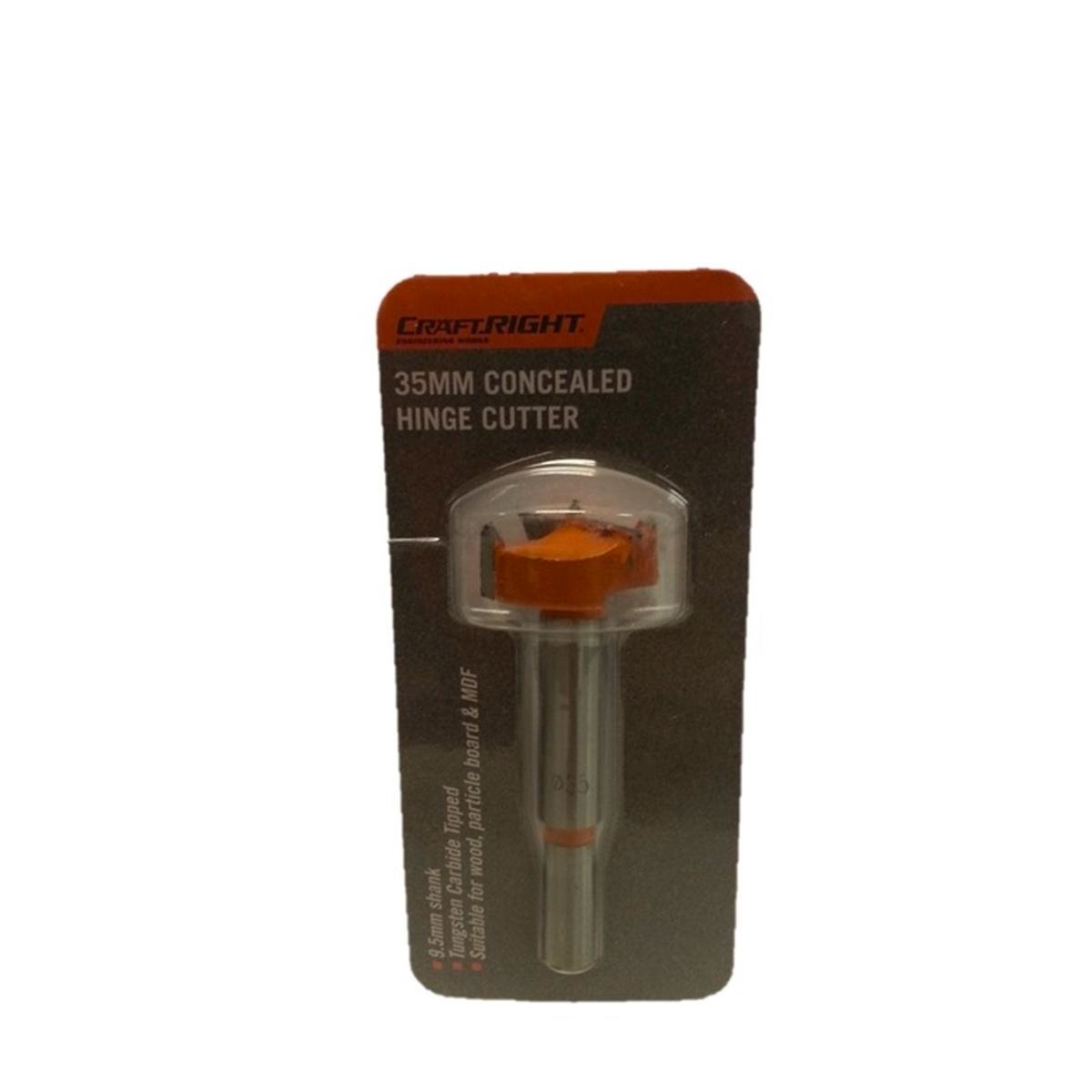 Craftright 35mm Concealed Hinge Cutter - Bunnings Australia