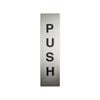Sandleford 200 x 50mm Stainless Steel Push Sign - Bunnings Australia