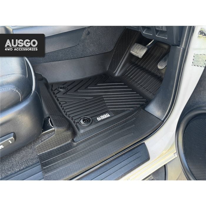 AUSGO 5D Injection Car Floor Mats for Toyota Hilux Auto Trans Dual Cab ...