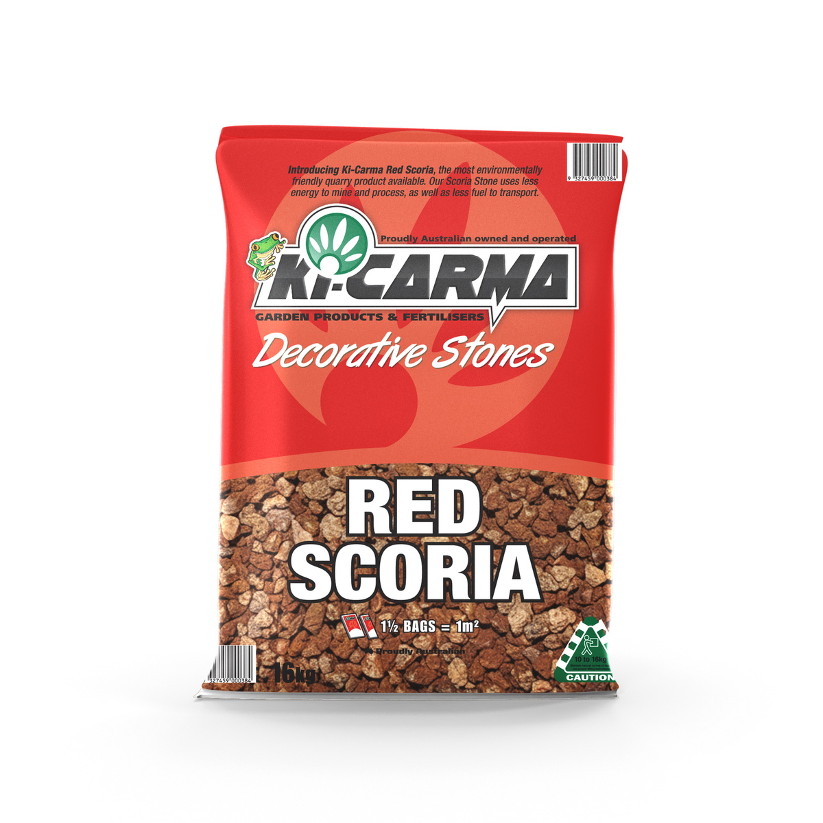 Ki Carma 16kg Red Scoria Landscape Stones - Bunnings Australia