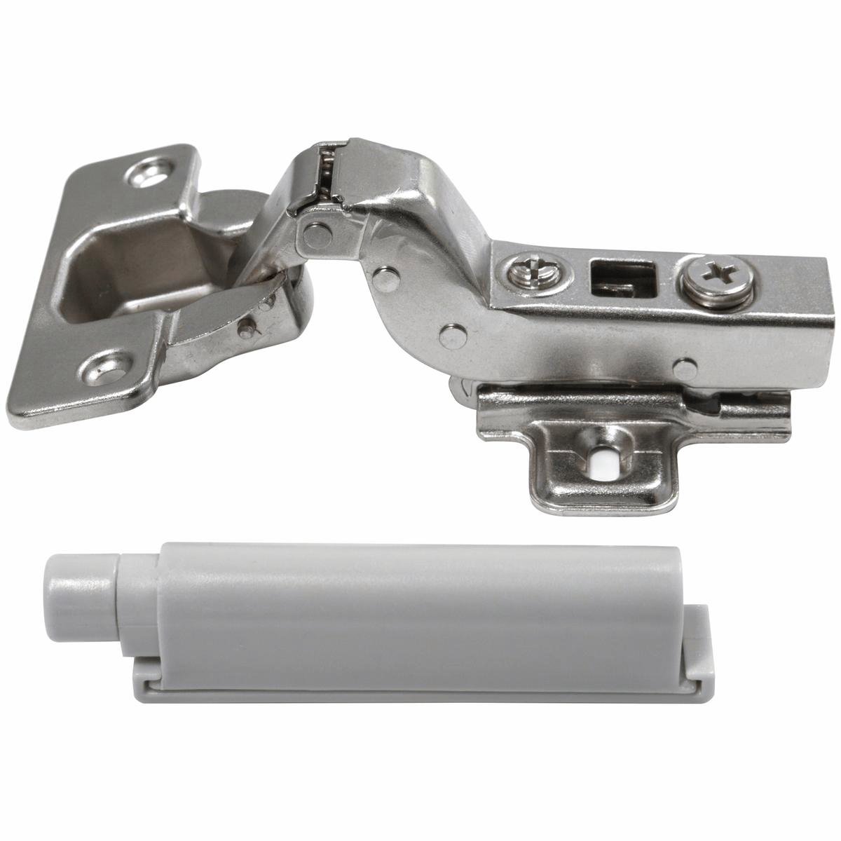 Hafele 110° Push Hinge Inset Clip On - 1 Pair - Bunnings Australia