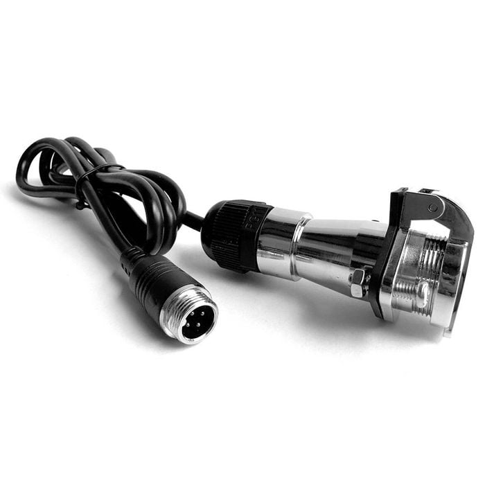 Elinz Male Connector for 4PIN WOZA / SUZI Trailer Coil Cable 1 Camera ...