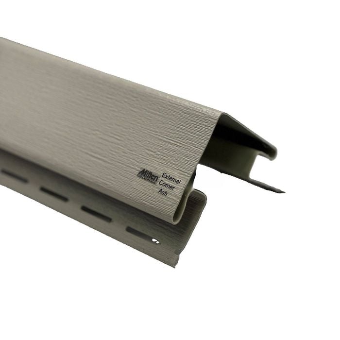 Mitten Vinyl Australia 3.66m Ash External Corner - Bunnings Australia