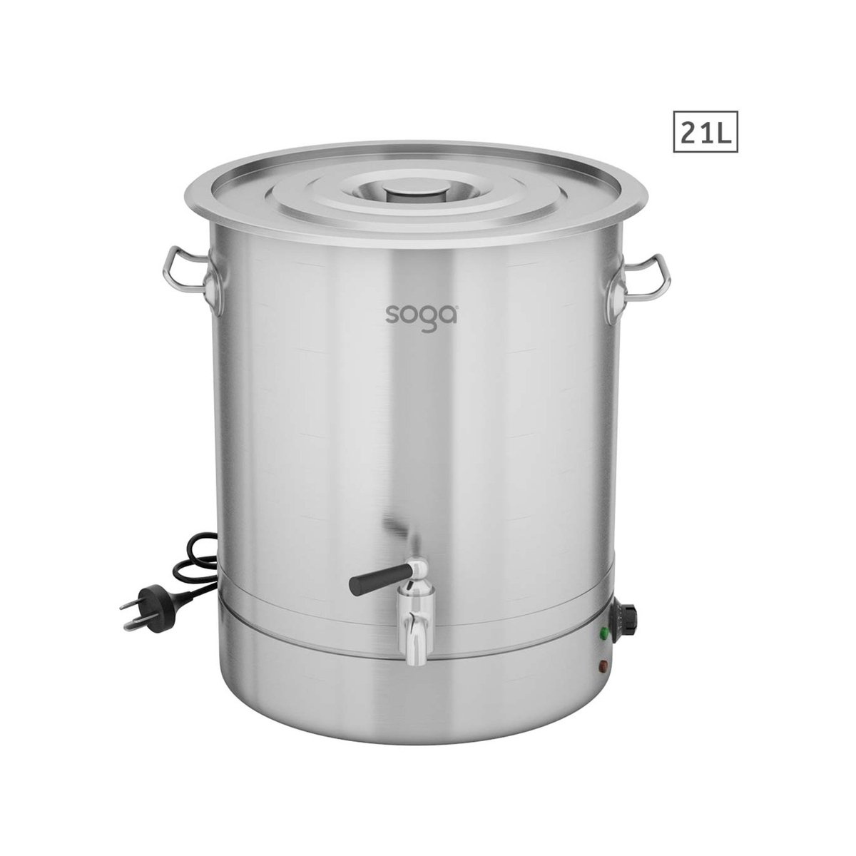 SOGA 21L Stainless Water Boiler – 2200W - Bunnings Australia