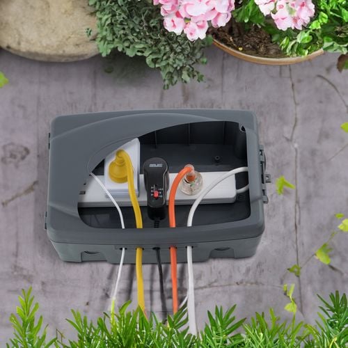 Arlec 5 Outlet Weatherproof Electrical Enclosure Box - Bunnings Australia