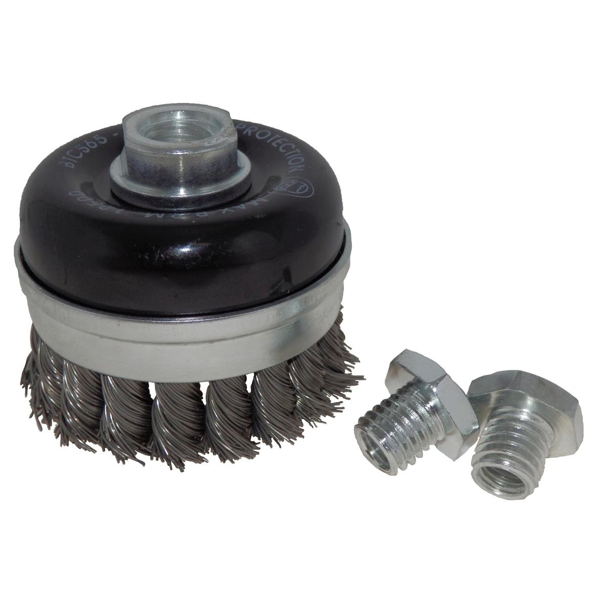 Josco Brumby 75mm Twistknot Cup Brush With Skirt - Bunnings Australia