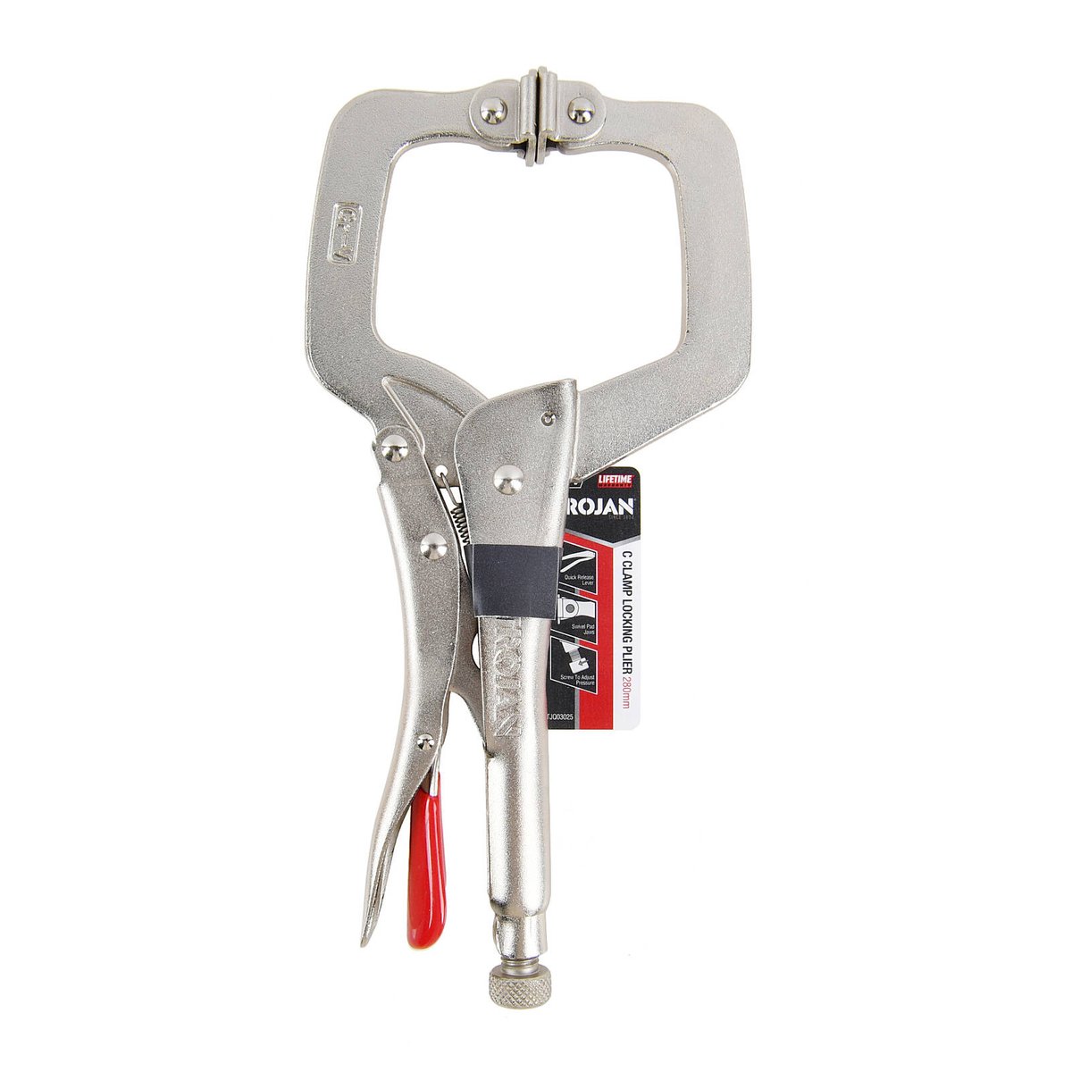 Trojan 280mm C Clamp Locking Pliers - Bunnings Australia