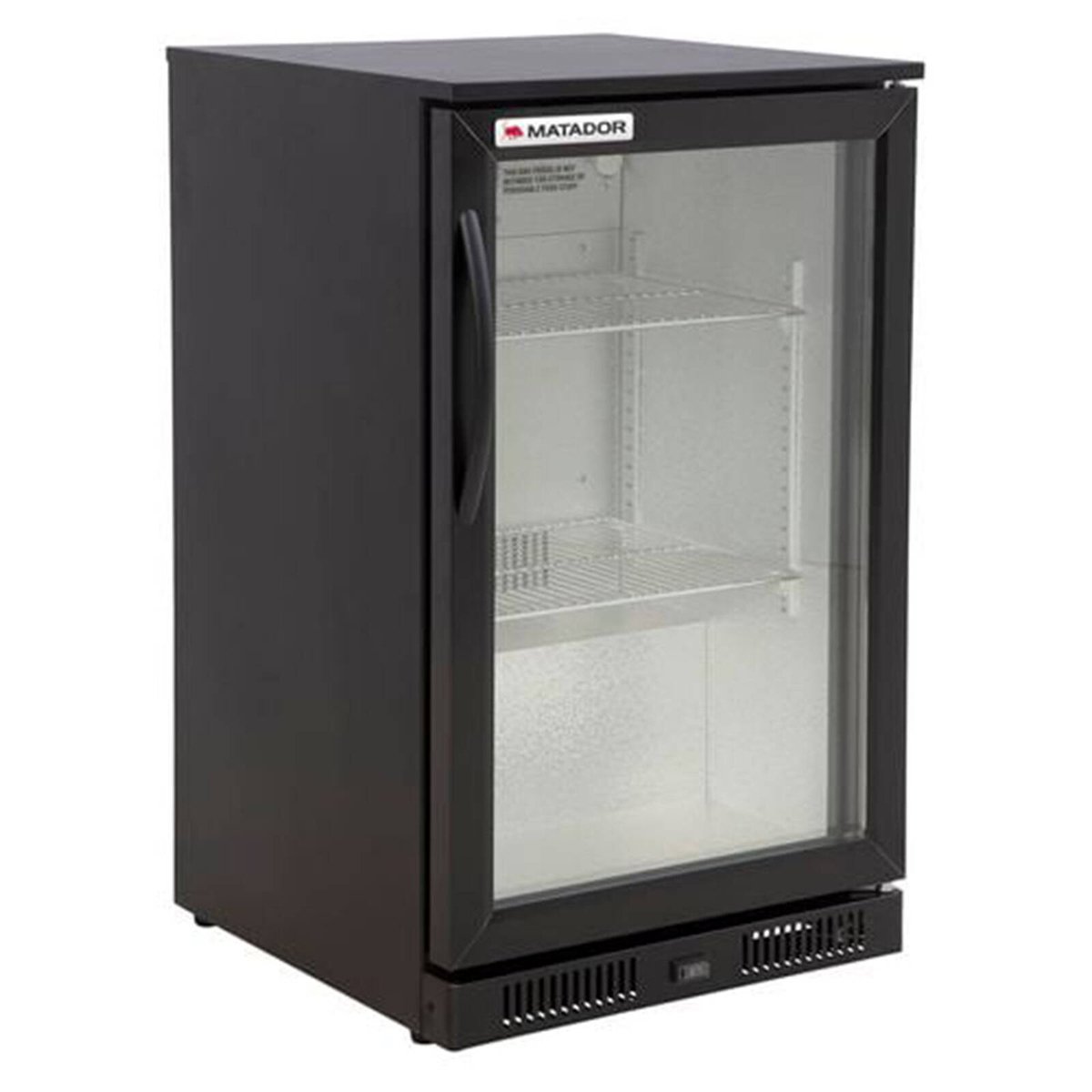 Matador Dark Stainless Steel Bar Fridge - Single Door - Bunnings New ...