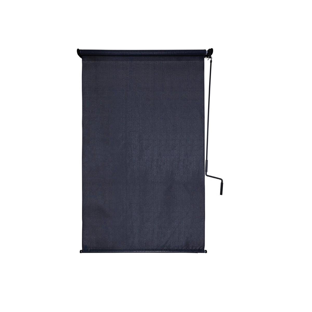 Coolaroo 1.5 x 2.4m Graphite Crank Operated Outdoor Blind - Bunnings ...