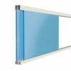 Cowdroy 1800mm White Plastic Sliding Door Track - Bunnings Australia