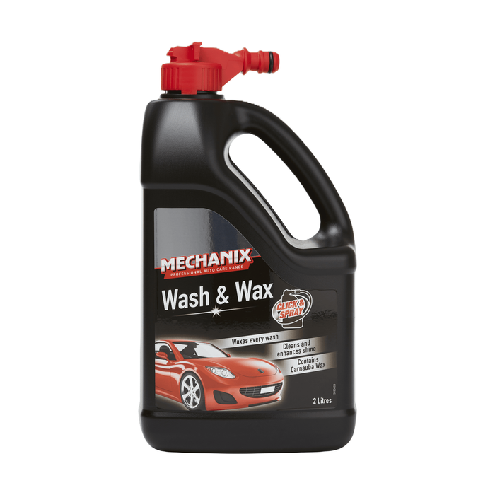 Mechanix 2L Wash & Wax Click & Spray - Bunnings Australia