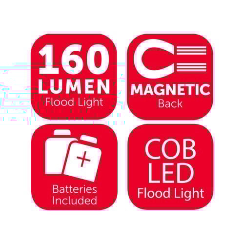 Click LED Dual Function Utility Torch - Bunnings Australia