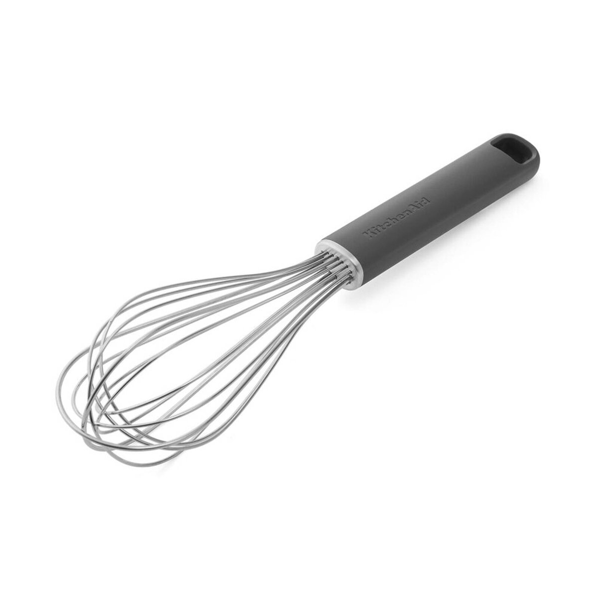 KitchenAid Classic Wire Utility Whisk Cooking Utensil Charcoal Grey ...