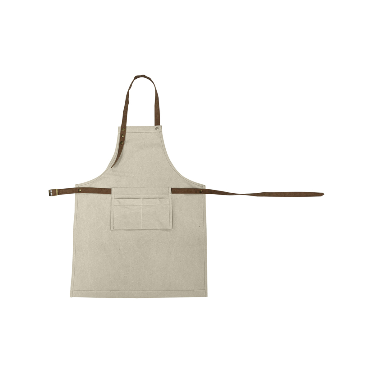 Maine & Crawford Crissi 78cm Canvas Utility Apron - Cream - Bunnings ...