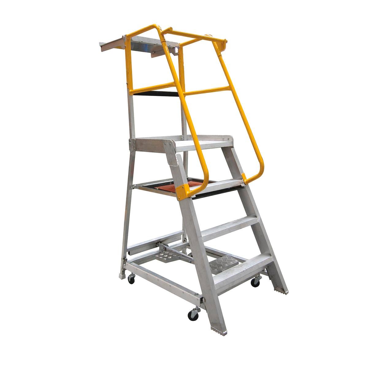 Gorilla 1.2m 200kg Aluminium Ladder Order Picker - Bunnings Australia