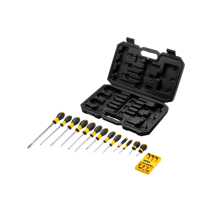 Stanley Essentials 19 Piece Screwdriver Set - Bunnings New Zealand