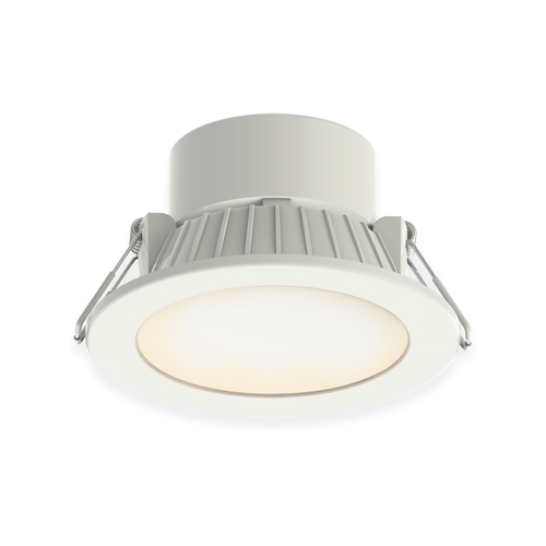 HPM 90mm White LED Tri-Colour Zyla Plus Flicker Free Flush Downlight ...