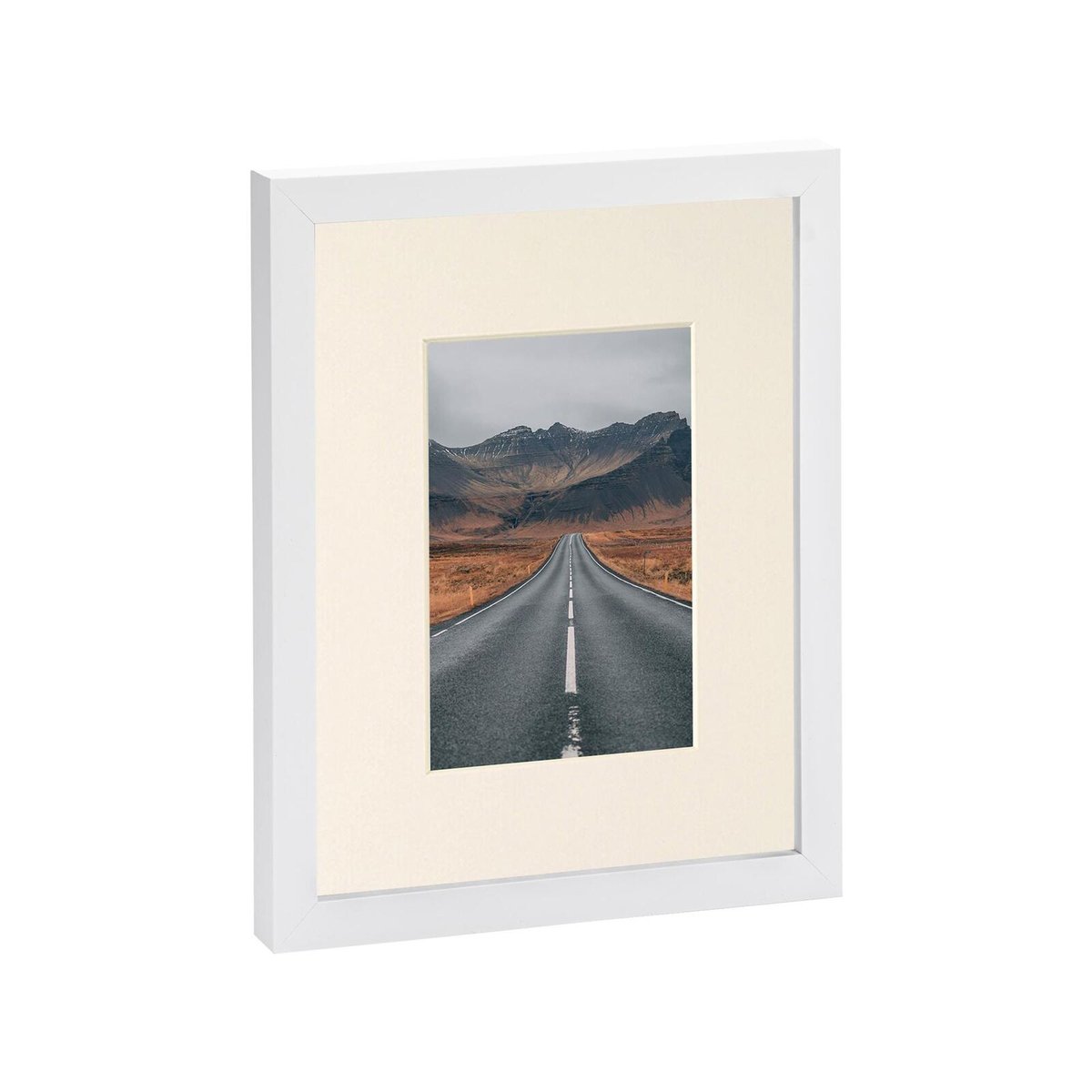Nicola Spring Photo Frame with 4" x 6" Mount - 8" x 10" - White ...