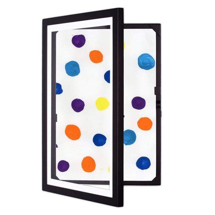 Provecta A3 Kids Art Frame Black Front Opening Display For Drawings ...