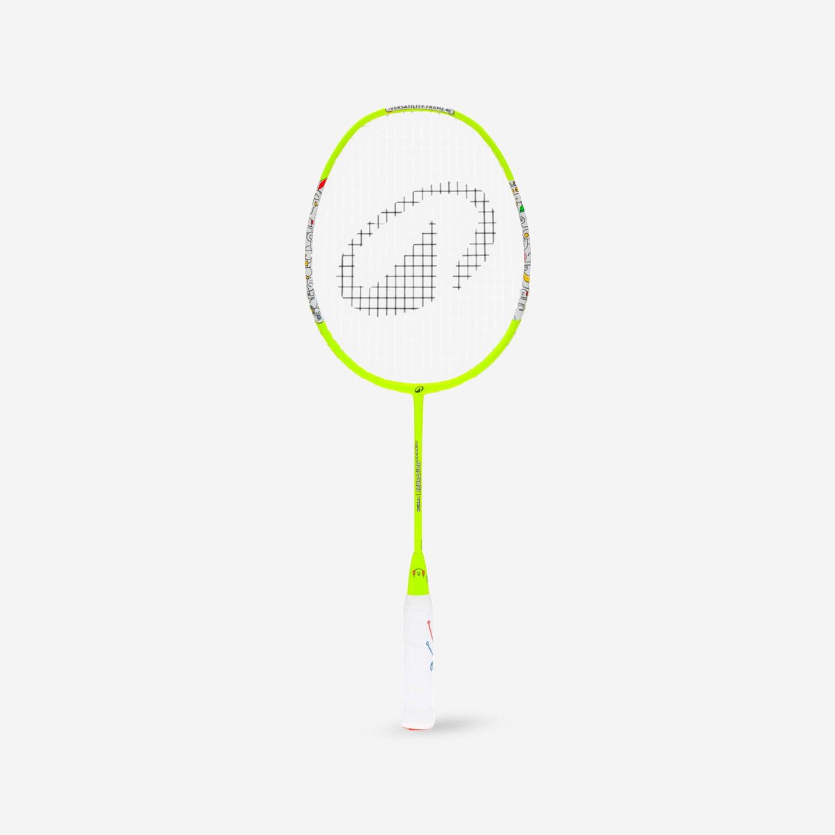 Decathlon | KID BADMINTON RACKET BR SENSATION 190 EASY KID LIME - No ...
