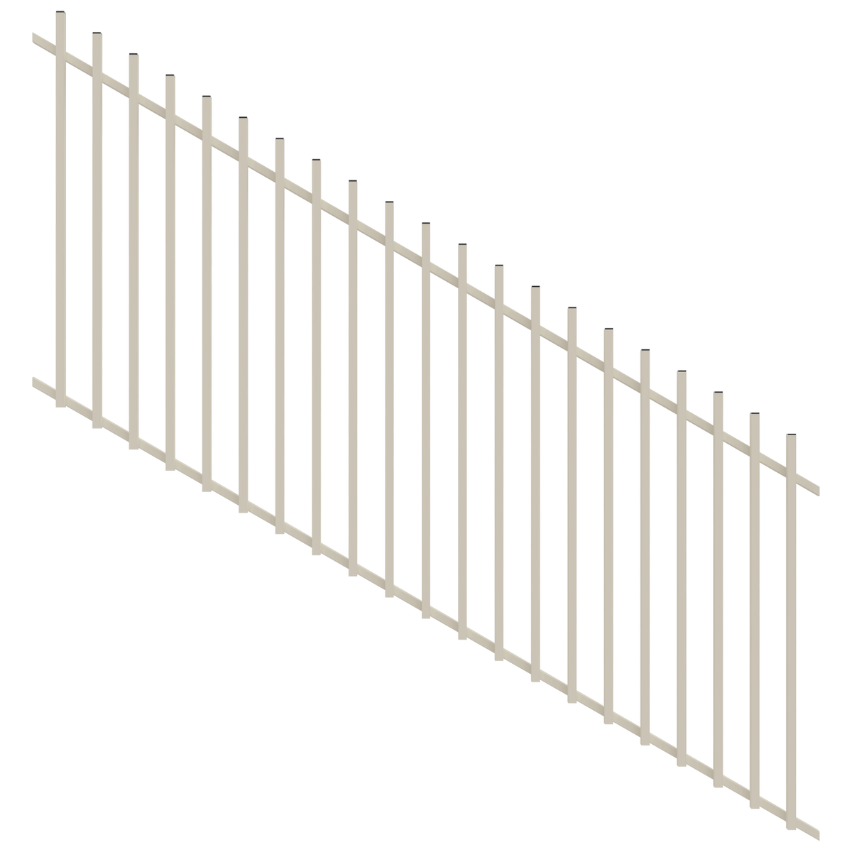 ProtectorAl 1201-2400 x 1200W x 1200H Surfmist Radiator Pool Fence ...