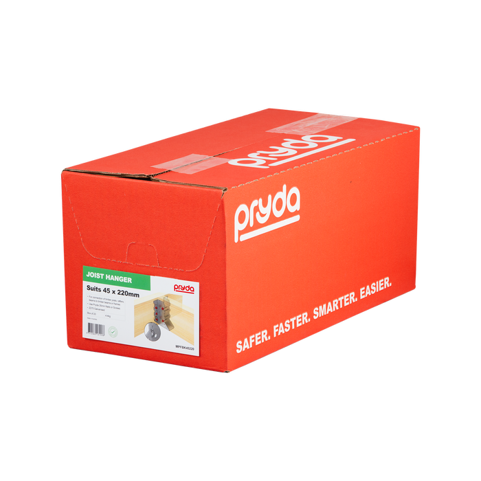 Pryda Joist Hanger - To Suit 45 x 220mm - 20 Pack - Bunnings Australia